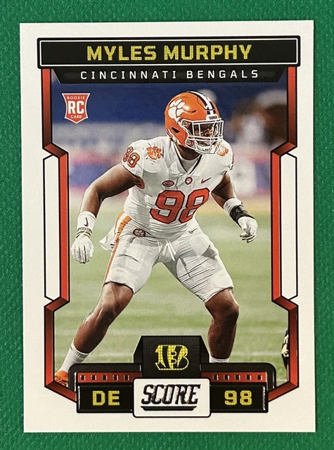 2023 SCORE MYLES MURPHY recrue Cincinnati Bengals RC #370 EUR 0,91 ...
