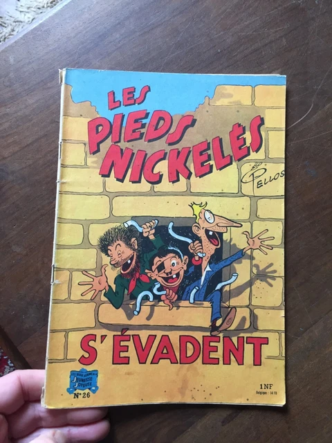 ALBUM BD PELLOS LES PIEDS NICKELES 26 s evadent spe 1962 EUR 20,00 - PicClick FR