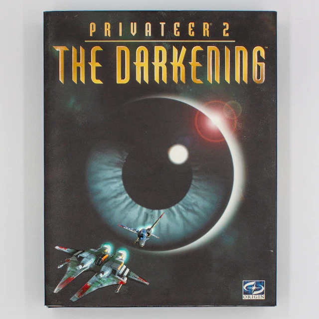 PRIVATEER 2 THE Darkening ORIGIN Systems 1996 Big Box PC MS-DOS Windows ...