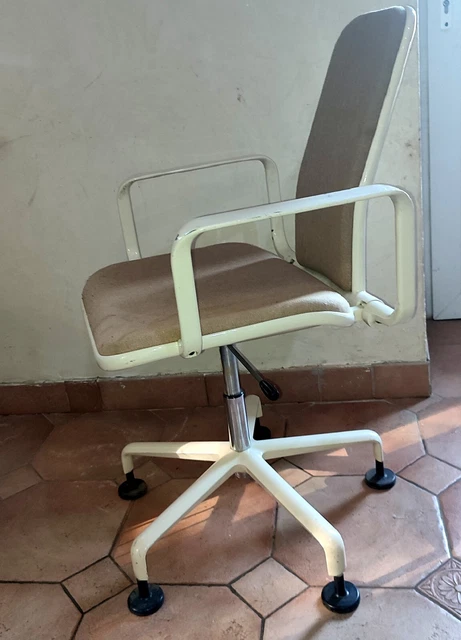 CHAISE FAUTEUIL DE bureau design 1980's Frederick Scott pour Hille EUR ...