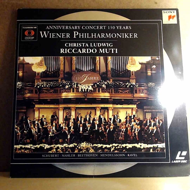 LUDWIG/MUTI, WIENER PHILHARMONIKER- Anniversary Concert 150 Years ...