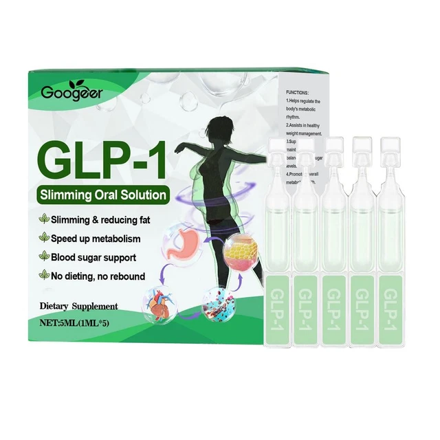 GLP-1 WEIGHT CONTROL Oral Solution Health Drops 5pcs - Metabolic ...