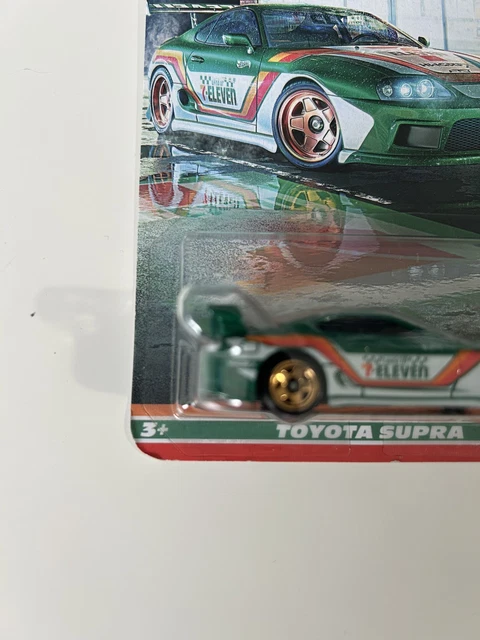 2025 HOT WHEELS Toyota Supra Silver Series 7-Eleven 7-11 Exclusive $23. ...