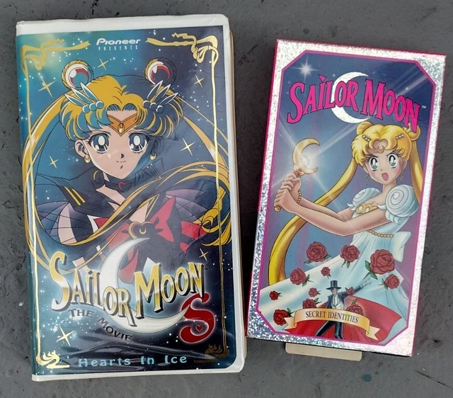 SAILOR MOON SUPER S VHS lot Secret Identities And Hearts In Ice £16.87 ...