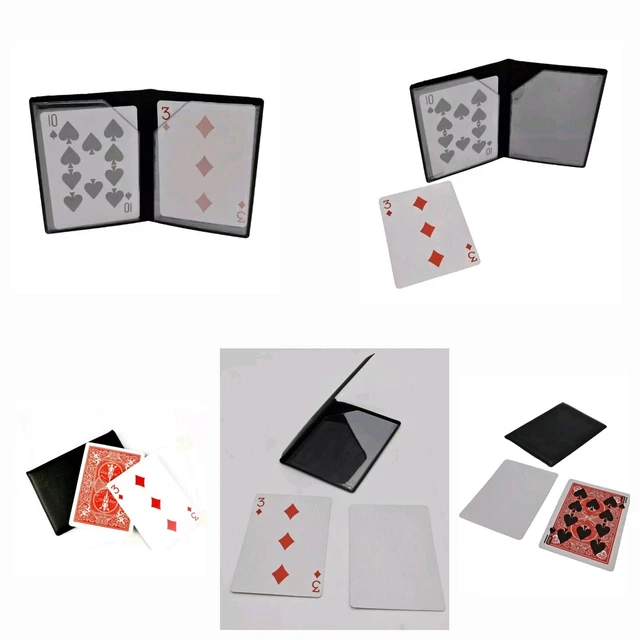 MAGIC TRICK & Optical Wallet " Melting Blank Card Gimmick Close Up ...
