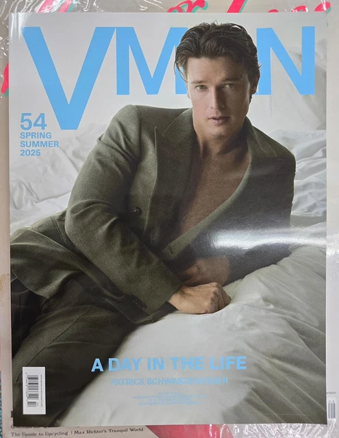 V MAN MAGAZINE-SPRING/SUMMER 2025-ISSUE 54-PATRICK SCHWARZENEGGER-Brand ...