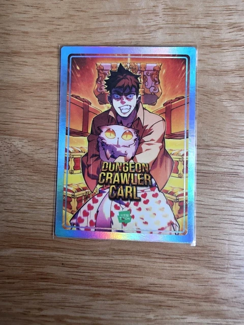 DUNGEON CRAWLER CARL NYCC Promo 2025 Trading Card Foil Matt Dinniman ...