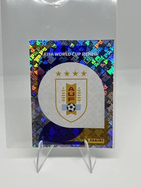 PANINI FIFA WORLD Cup 2026 Sticker Uruguay URU 1 Club Badge/Logo ...