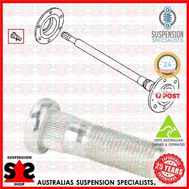 WHEEL STUD SUIT NISSAN Navara 2.5 dCi 4x4 NP300 NAVARA Pickup (D23, D23T) EUR 19,36 - PicClick DE