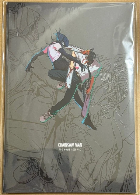 CHAINSAW MAN THEATRICAL Version Reze Arc Pamphlet with Hard Card Case ...