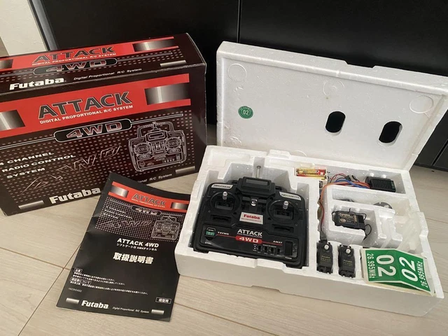 FUTABA ATTACK 4WD T4Vwd Transmitter Receiver £218.55 - PicClick UK