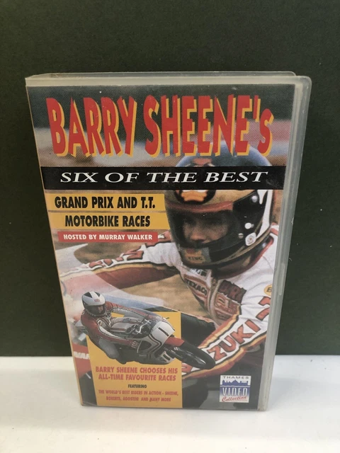 BARRY SHEEN'S SIX Of The Best Grand Prix And TT Motorbike Races VHS ...