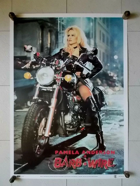 PAMELA ANDERSON / Triumph , Barb Wire Original Poster , Splash 1996 EUR ...