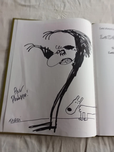 BD BANDES DESSINEE Dessin Dedicace Tardi Adele Blanc-Sec Demon Tour ...