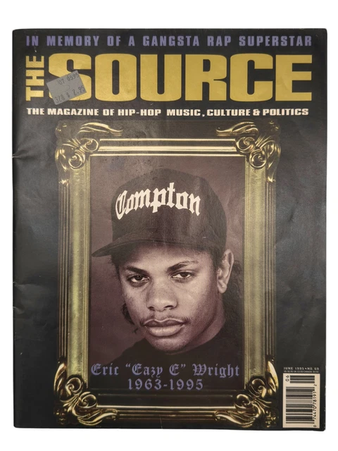 THE SOURCE MAGAZINE Eazy E June 1995 No. 69 Hip Hop $43.99 - PicClick
