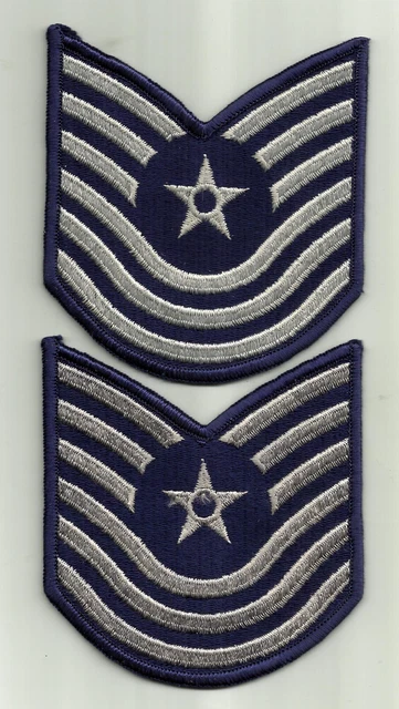 USAF AIR FORCE Master Sergeant Rank Pair $3.00 - PicClick CA