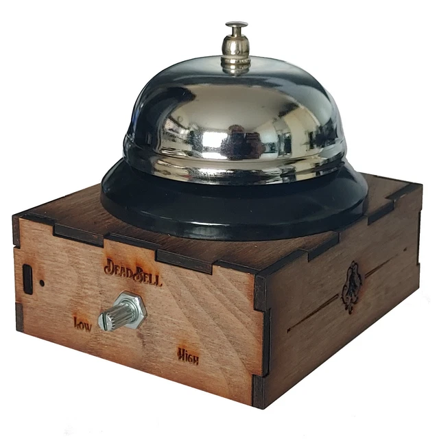 DEAD BELL - Vintage Style Bell for Spirit Communication Paranormal ...