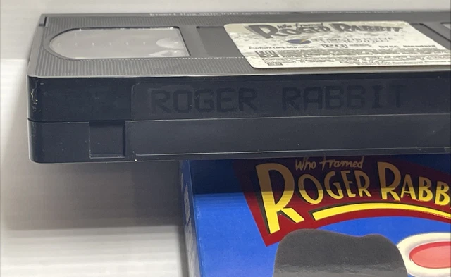 WHO FRAMED ROGER Rabbit? VHS 1988 Video Tape Bob Hoskins Pre-owned. £6. ...
