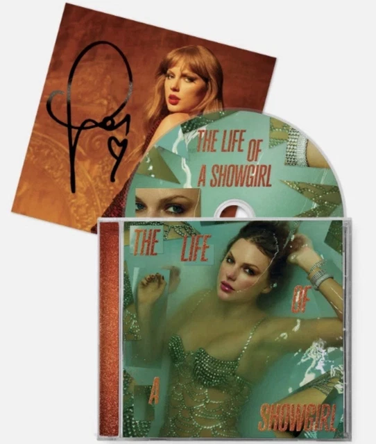 🇦🇺 SIGNED ️-THE Life Of A Showgirl Cd- Photo #3 Confirmed Presale 🇦🇺 ...