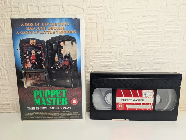 PUPPET MASTER BIG Box VHS Ex Rental VHS Video Cassette - Horror VHS £19.99 - PicClick UK