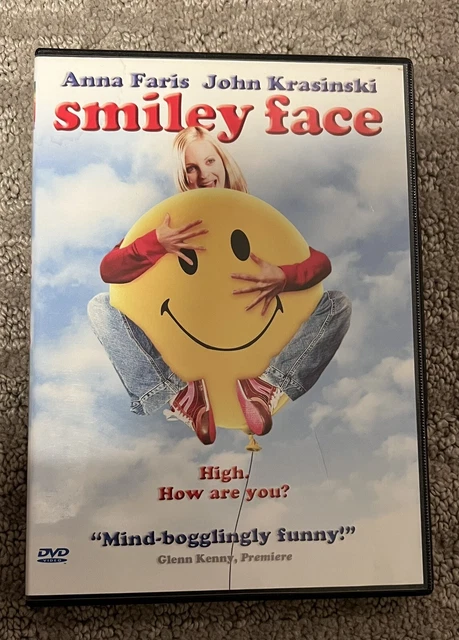 SMILEY FACE DVD Anna Faris John Krasinski OOP Adam Brody 2006. RARE $25 ...