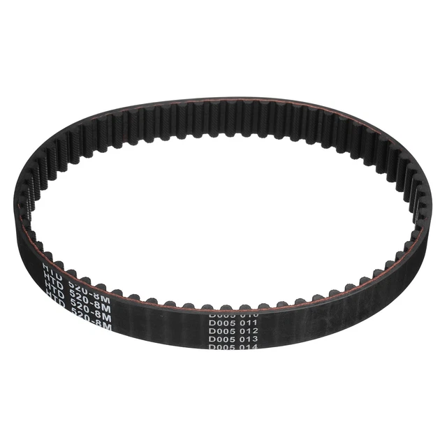 520-8M-20 TIMING BELT, 520mm Pitch Circumference, 8mm Pitch, 65 Teeth ...