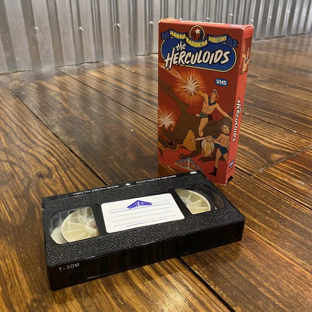 THE HERCULOIDS VHS The Arkman Beaked People Mekkor Hanna Barbera ...