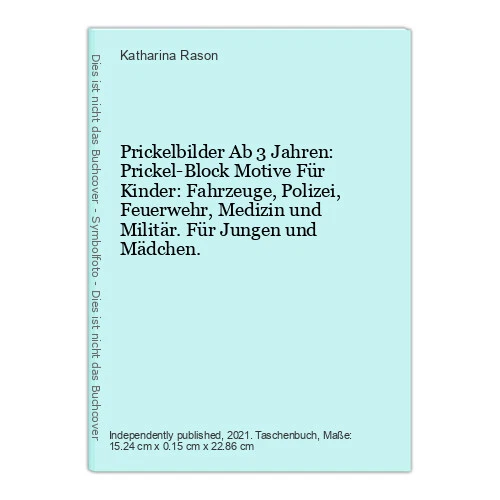 PRICKELBILDER AB 3 Jahren: Prickel-Block Motive Für Kinder: Fahrzeuge ...