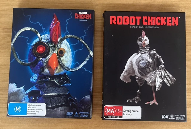 ROBOT CHICKEN : Season 1 + Season 2 DVDs Region 4 AUS $18.00 - PicClick AU