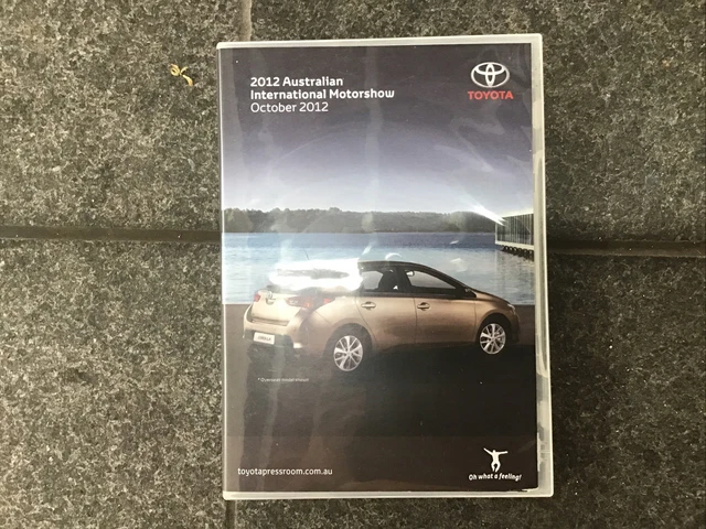 2012 TOYOTA COROLLA Hatch Camry 86 Press Kit Australia Motor Show Not ...