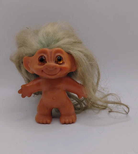 RARE VINTAGE LONG Haired Troll Doll Toy £14.99 - PicClick UK