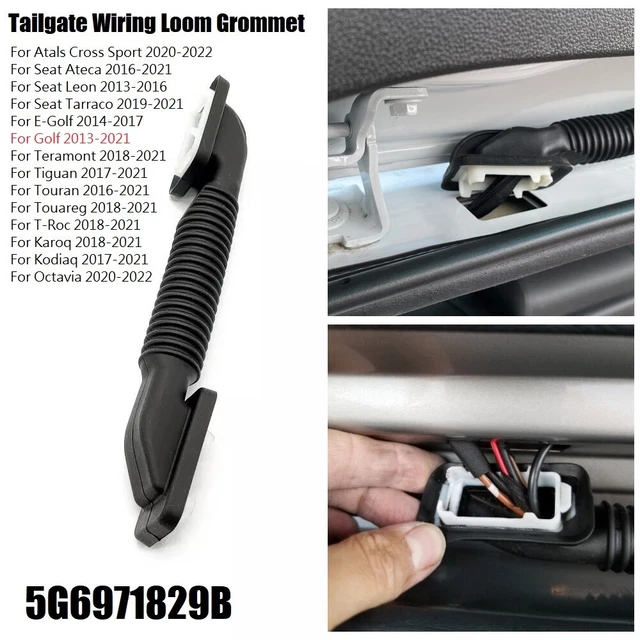 NEW FOR VOLKSWAGEN GOLF 7 MK7 TAILGATE WIRING LOOM GROMMET 5G6971829B ...