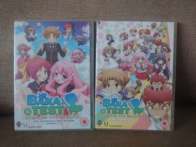 BAKA & TEST Seasons 1 and 2 Anime DVD EUR 23,08 - PicClick IT