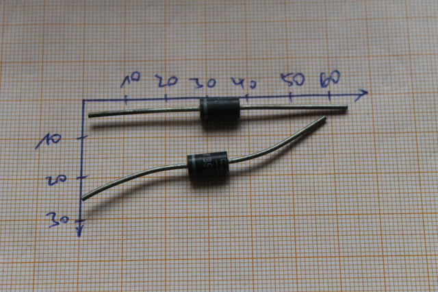 10 STÜCK SILIZIUM Dioden SY 356 / 1-L schneller Gleichrichter 100V EUR ...