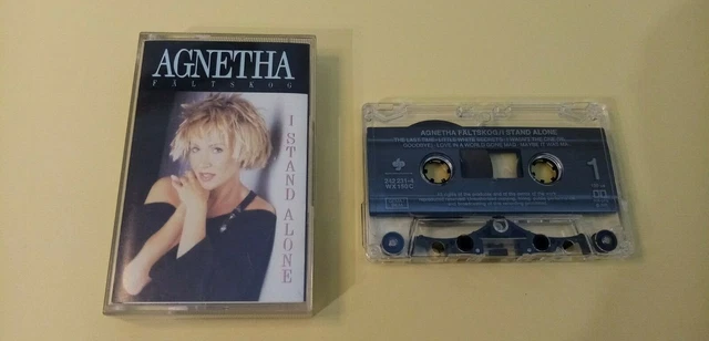 AGNETHA FALTSKOG & I Stand Alone " Mc K7 Music Tape Musicassetta Wea ...