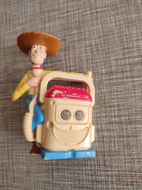 2004 MCDONALDS DISNEY Pixar Toy Story - Mike Microphone Woody Happy ...