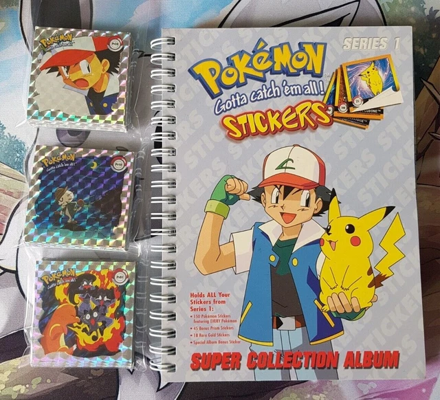 1999 ARTBOX NINTENDO Pokemon Series 1 Sticker Collection - Prism ...