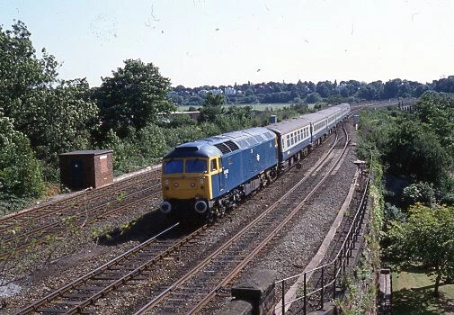 ORIGINAL COLOUR SLIDE of ex works 47442 BR class 47 diesel loco £1.85 ...