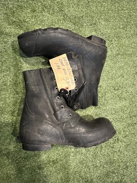 VINTAGE 1980S MILITARY Extreme Cold Weather BATA Boots Size 12R £123.13 ...
