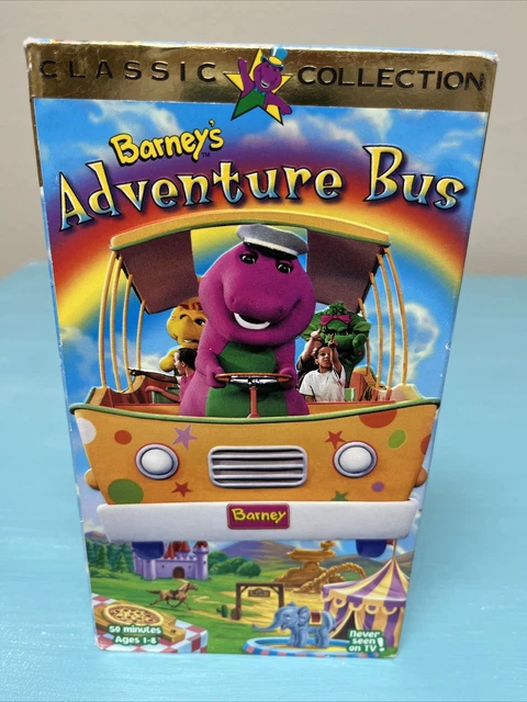 BARNEY - BARNEYS Adventure Bus - bande VHS pas pour vente individuelle ...