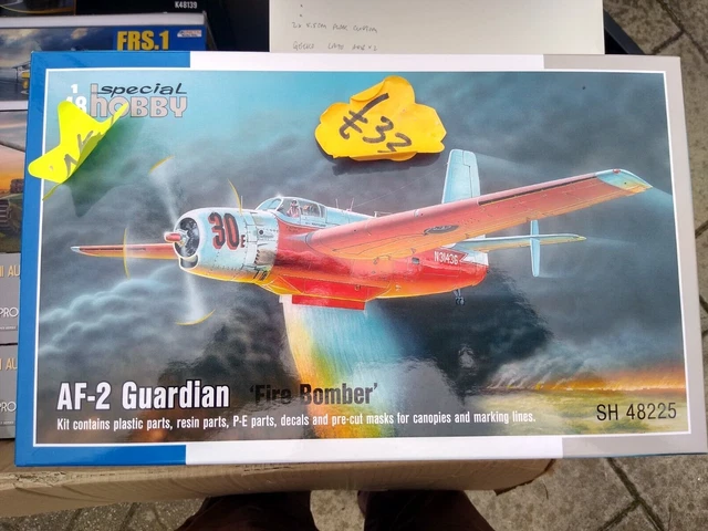SPECIAL HOBBY SH48225 Grumman AF-2 Guardian 'Fire Bomber' 1/48 plastic ...