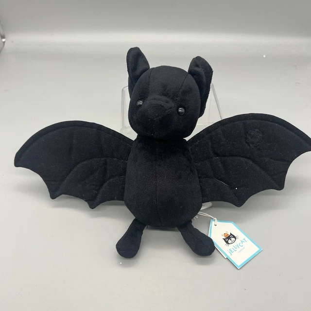 JELLYCAT WRAPABAT BLACK BNWT Soft Toy Plush Wrap A Bat RARE £49.99 ...