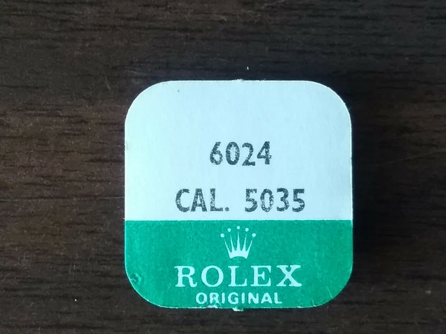 ROLEX AUTHENTIQUE CALIBRE 5035 Ref 6024 Roue Des Heures Hour Wheel New ...