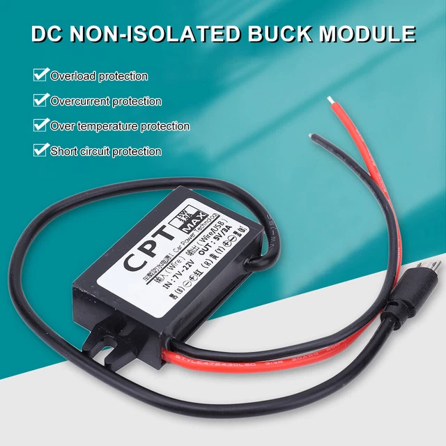 12V TO 5V 3A 15W CPT DC/DC Converter Regulator (With USB Micro) $12.49 - PicClick AU