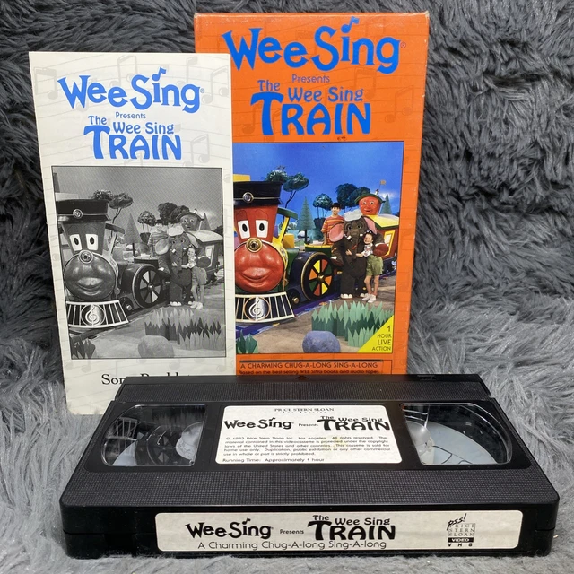 WEE SING PRESENTS The Train Sing-A-Long Kids VHS Tape 1993 Charming ...
