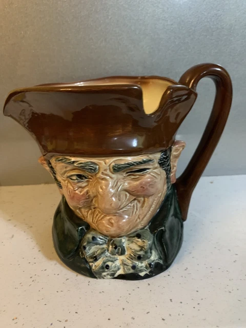 ROYAL DOULTON LARGE Character Toby Jug Old Charley D5420 Charles Noke £ ...