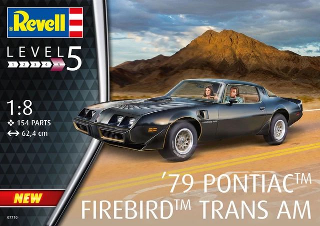 REVELL 1/8 1979 Pontiac Firebird Trans AM # 07710 £131.59 - PicClick UK