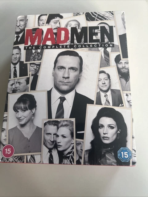 MAD MEN: THE Complete Collection DVD (2022) Jon Hamm cert 15 24 discs ...