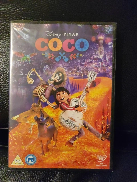 COCO DVD - Disney Pixar, classic animation, Family film, New & Sealed ...