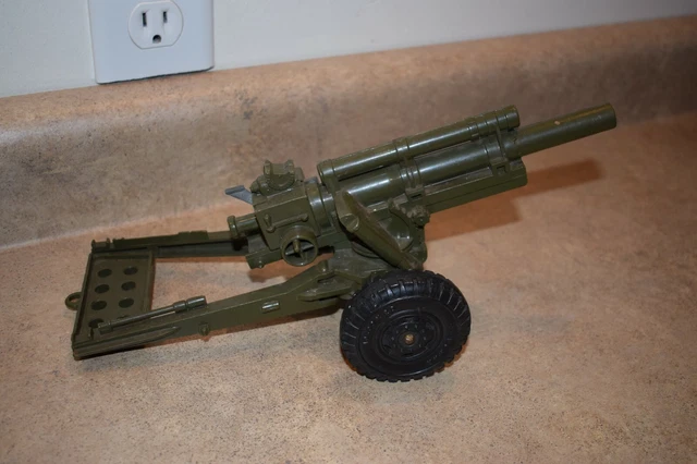 VINTAGE 1950’S MARX Lumar Army Firing Artillery Cannon Howitzer EUR 14 ...